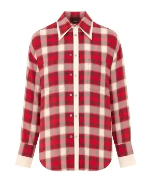 Pinko Plaid Shirt - Red