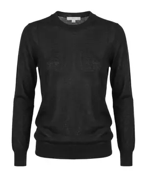 Malo Long-sleeved Pullover - Black