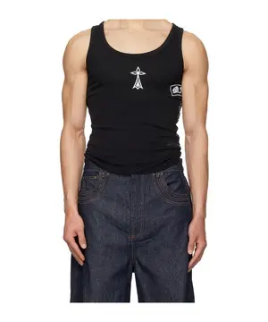 EGONLAB Breizh Crew Neck Vest - Black