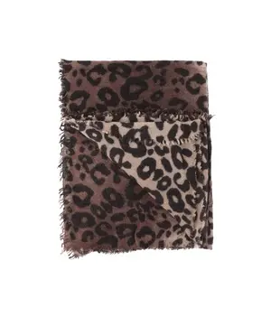 Faliero Sarti Leopard-print Scarf