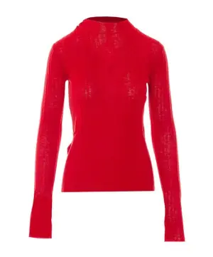 Pinko Long-sleeved Sweater - Red