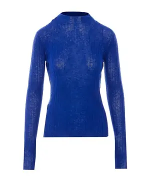 Pinko Ribbed Knit Jumper - Blue