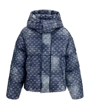 Dsquared2 Monogram Down Jacket - Blue