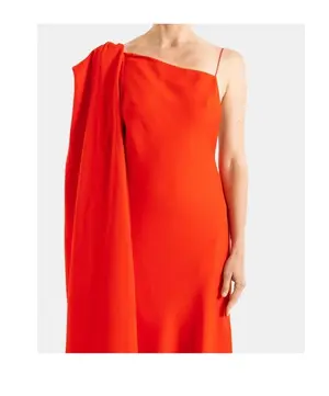 Balenciaga Draped Asymmetric Dress