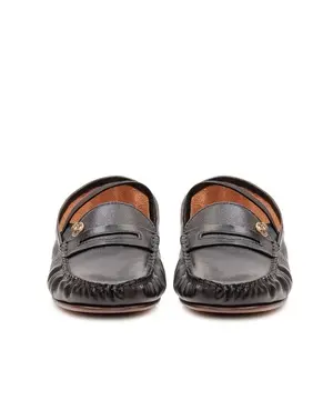Versace Medusa Ruched Loafers