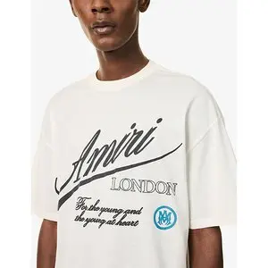 Amiri Skater Logo-print Cotton-jersey T-shirt Xxl
