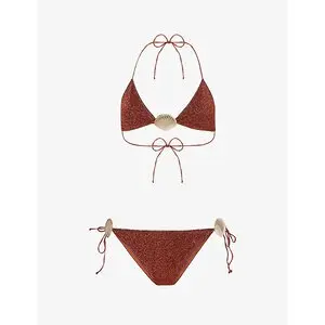 Oseree Lumiere Shell-hardware Bikini Set