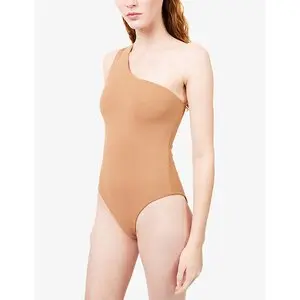TALLER MARMO Asymmetric Swimsuit With Fringed Sarong