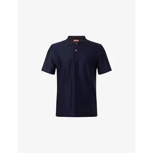 Missoni Zig-zag Short-sleeve Cotton Polo Shirt