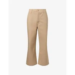 New Era Athletics Mlb Logo-embroidered Cotton Chinos