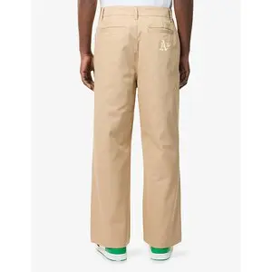 New Era Athletics Mlb Logo-embroidered Cotton Chinos