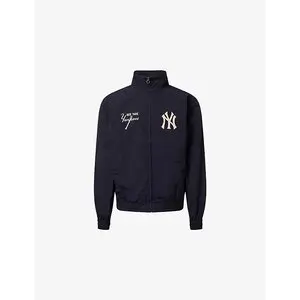 New Era New York Yankees Mlb Woven Sports Jacket - Navy