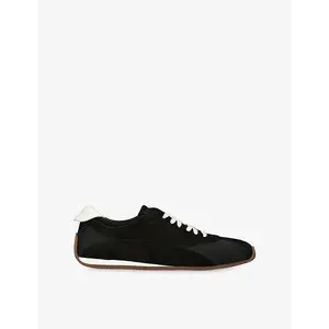 NEOUS Suede And Mesh Trainers - Black/comb