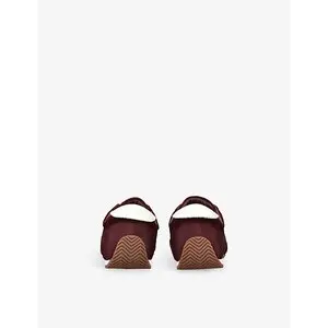 NEOUS Berenices Suede And Mesh Low-top Trainers