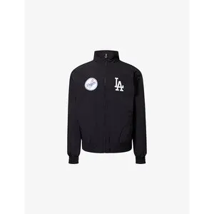 New Era La Dodgers Mlb Woven Sports Jacket - Black