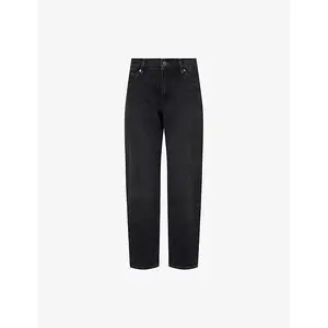 FRAME The Borrowed Mid-rise Denim Jeans