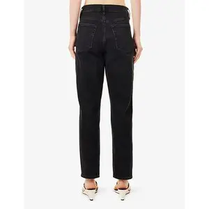 FRAME The Borrowed Mid-rise Denim Jeans