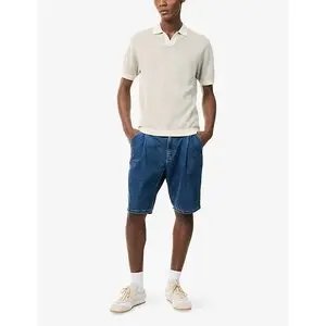RAITH Oscar Contrast-trim Cotton-knit Polo Shirt
