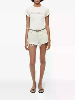 RE/DONE Mid-rise Denim Shorts