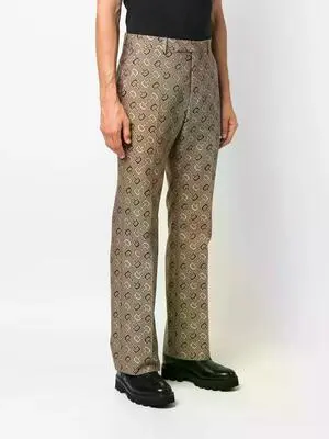 Gucci Mid-rise Straight-leg Trousers