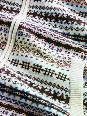 Nn07 Robbie Fair Isle Knitted Vest