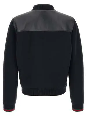 Gucci Bomber Jacket With Tassel And Sweater