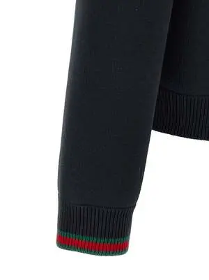 Gucci Bomber Jacket With Tassel And Sweater