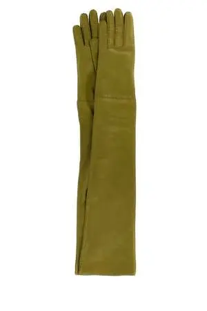 Prada Nappa Gloves - Green