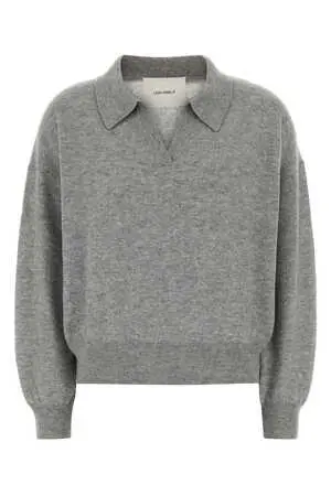 LISA YANG Grey Cashmere Sweater - Gray