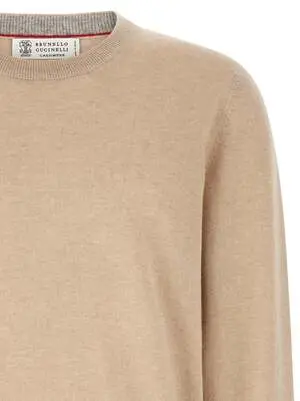 Brunello Cucinelli Cashmere Crew Neck Sweater