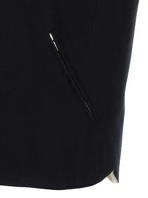 Brunello Cucinelli Padded Wool Vest - Black
