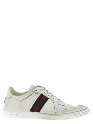 Gucci Stretch' Sneakers - White