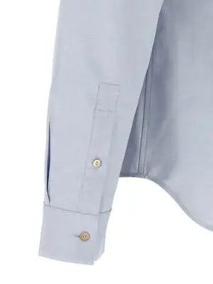 Gucci Web' Collar Shirt - Blue