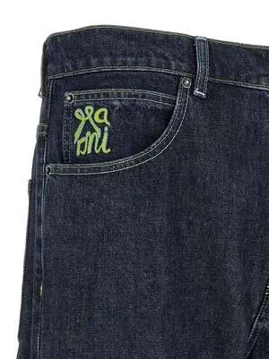Marni Logo Embroidery Jeans
