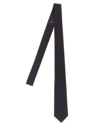 Gucci Gg Jacquard Neck Tie - Blue