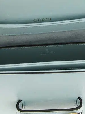 Gucci Horsebit 1955 Small Shoulder Bag - Blue