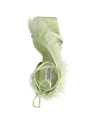 SEBASTIAN MILANO Feather Wrap’ Sandals