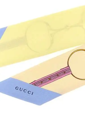 Gucci Double-face Silk Ribbon - Multicolor