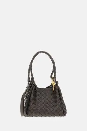 Bottega Veneta Small Parachute Bag In Suede - Multicolor