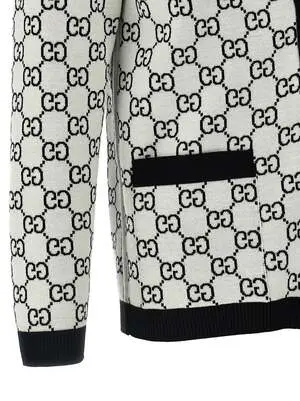 Gucci Gg Reversible Cardigan