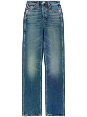 Re/done Whiskering Jeans For Women