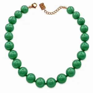MICHAEL NASH JEWELRY Abigail Semi Precious Aventurine Necklace - Green