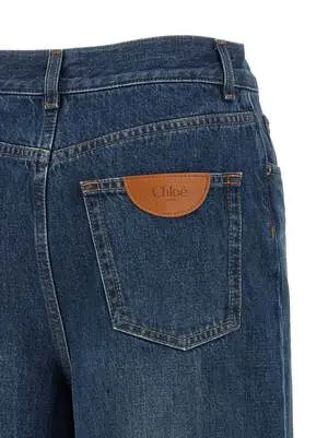 Chloé Palazzo Jeans - Blue