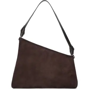 Staud Dani Leather Shoulder Bag - Espresso