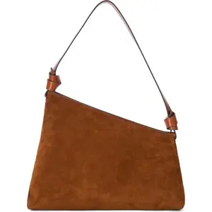 Staud Dani Leather Shoulder Bag Tabac