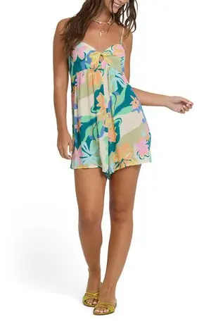BILLABONG In A Twist Floral Romper