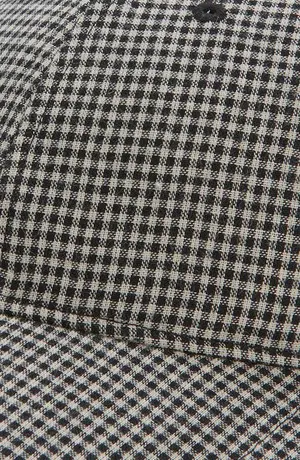 Rag & Bone Harlow Gingham Baseball Cap