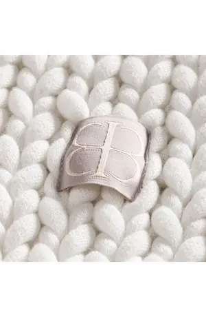BOLL & BRANCH Superloop Throw Blanket - White
