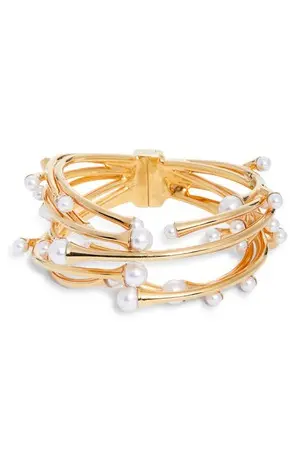 Oscar De La Renta Nest Cuff Bracelet