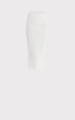 Herve Leger Icon Bandage Pencil Skirt - Alabaster